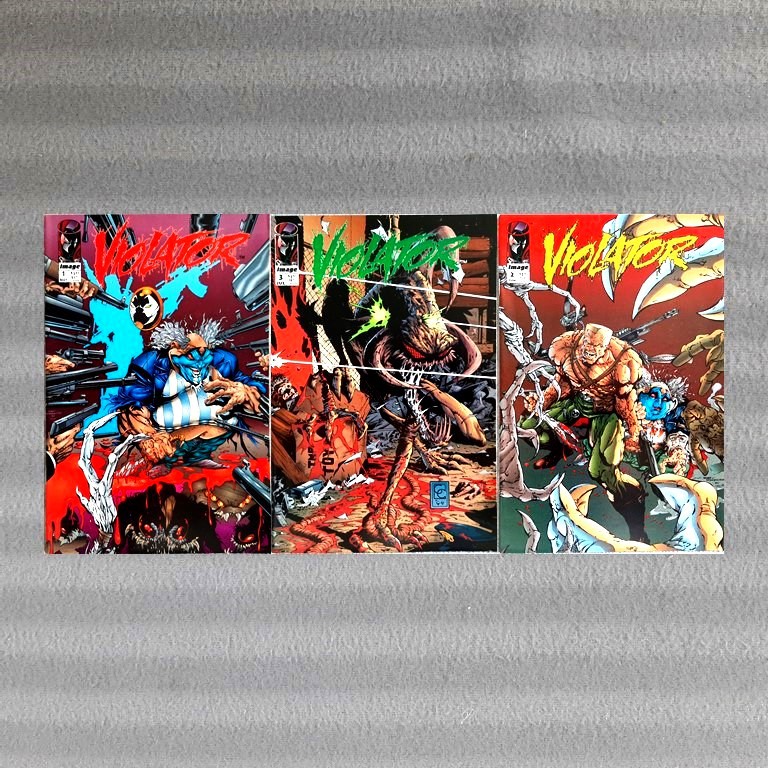 Violator 3 of 3 (Complete Set) Image Comics (FIRST Issue In) Alan Moore ...