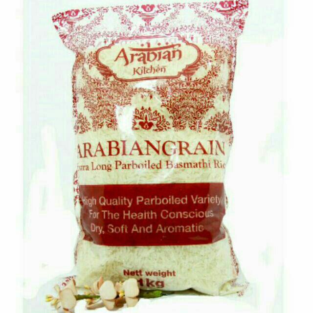 Beras Basmathi Parboiled extra long 1kg | Shopee Malaysia