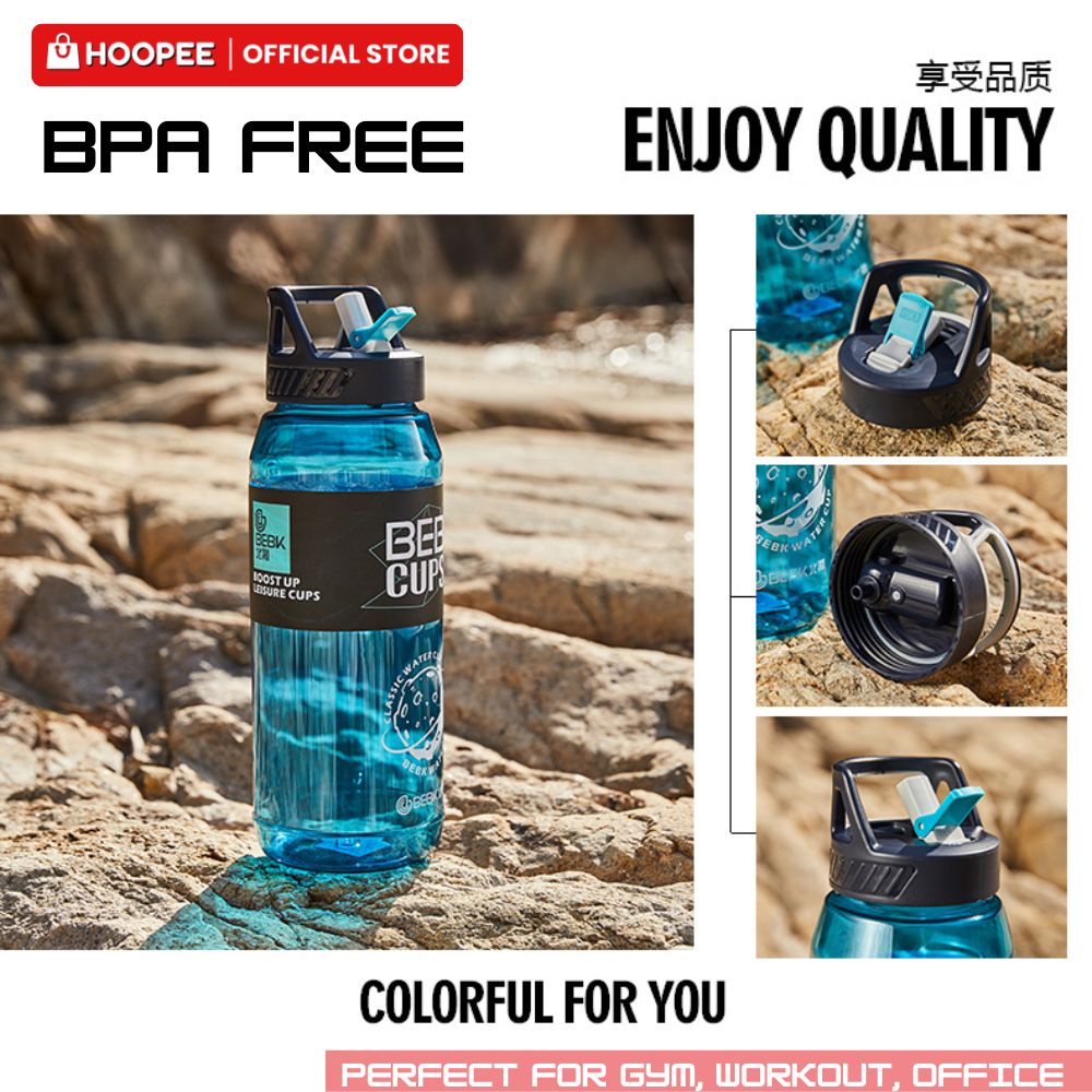 1.5L 2L 2700ML BIG Water Bottle Large Capacity with Hander Strap Kid ...