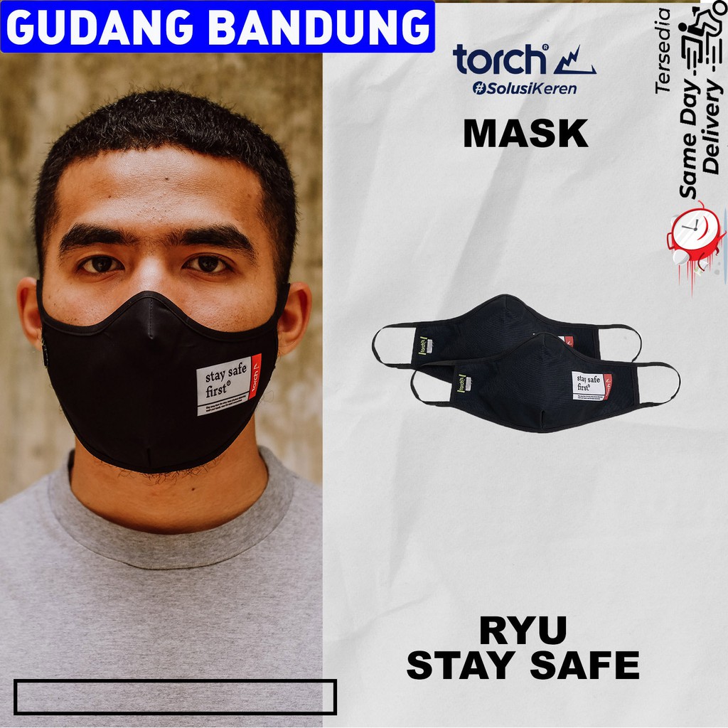 Torch Bandung Ryu Mask / Earloop Mask | Shopee Malaysia