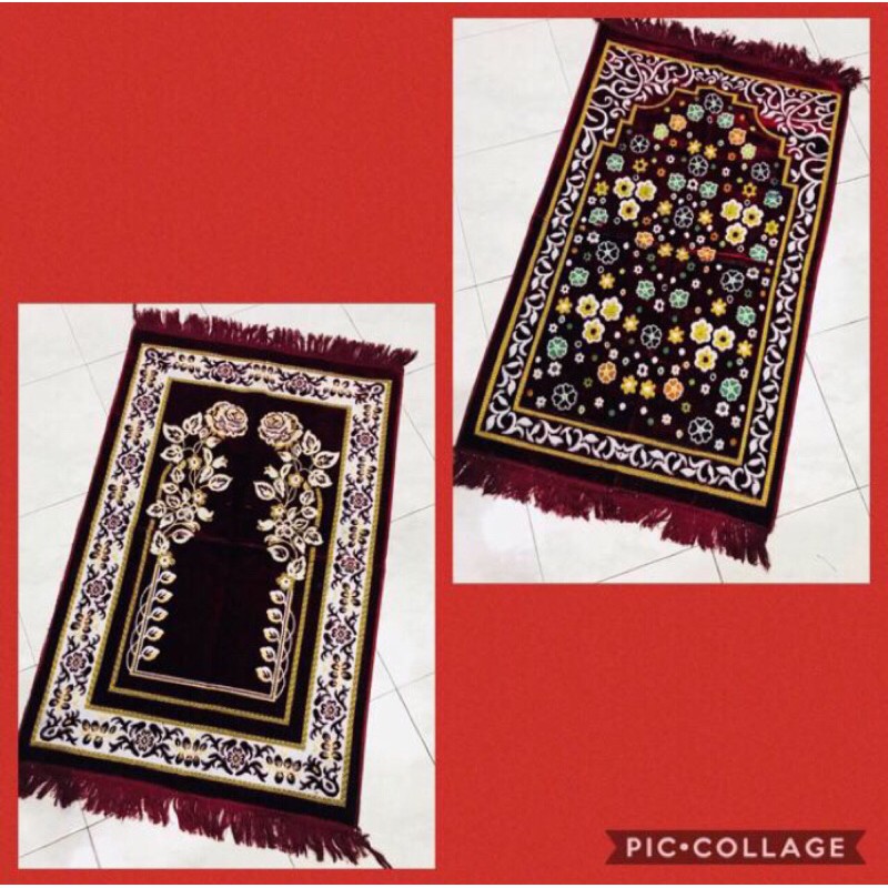 SEJADAH TURKEY A GRED QUALITY SIZE (120cmx70cm) From TURKE | Shopee ...
