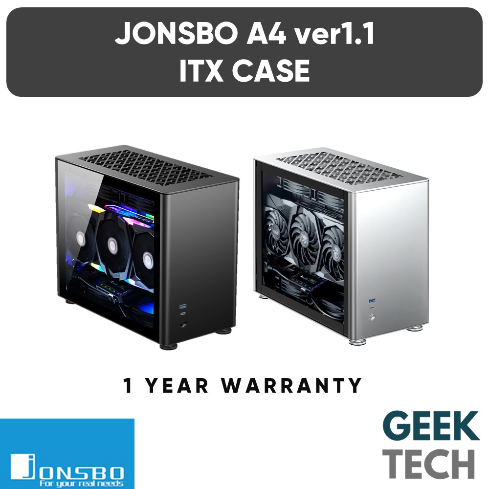 JONSBO A4 ver1.1 ITX Aluminum Casing | Shopee Malaysia