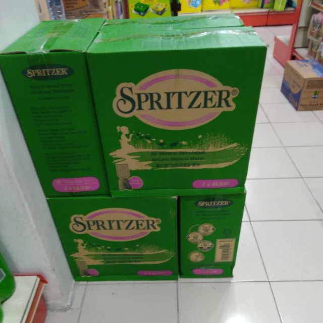 Spritzer Mineral Water l Air Mineral Semulajadi (6 Liter) | Shopee Malaysia