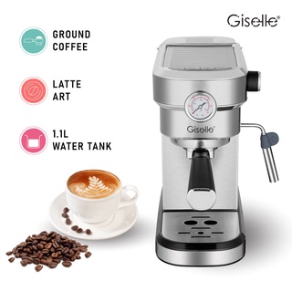 20 Bar Giselle Automatic Espresso Coffee Machine (FREE Nespresso ...