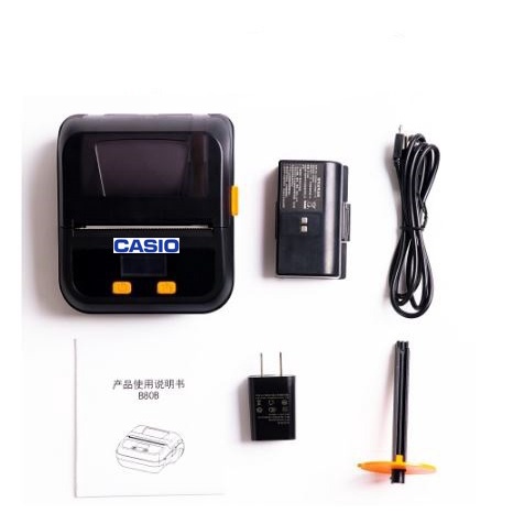 80mm 3inch Bluetooth Mini Thermal Printer Label Receipt Printer Command Portable Wireless 2 in 1 ...