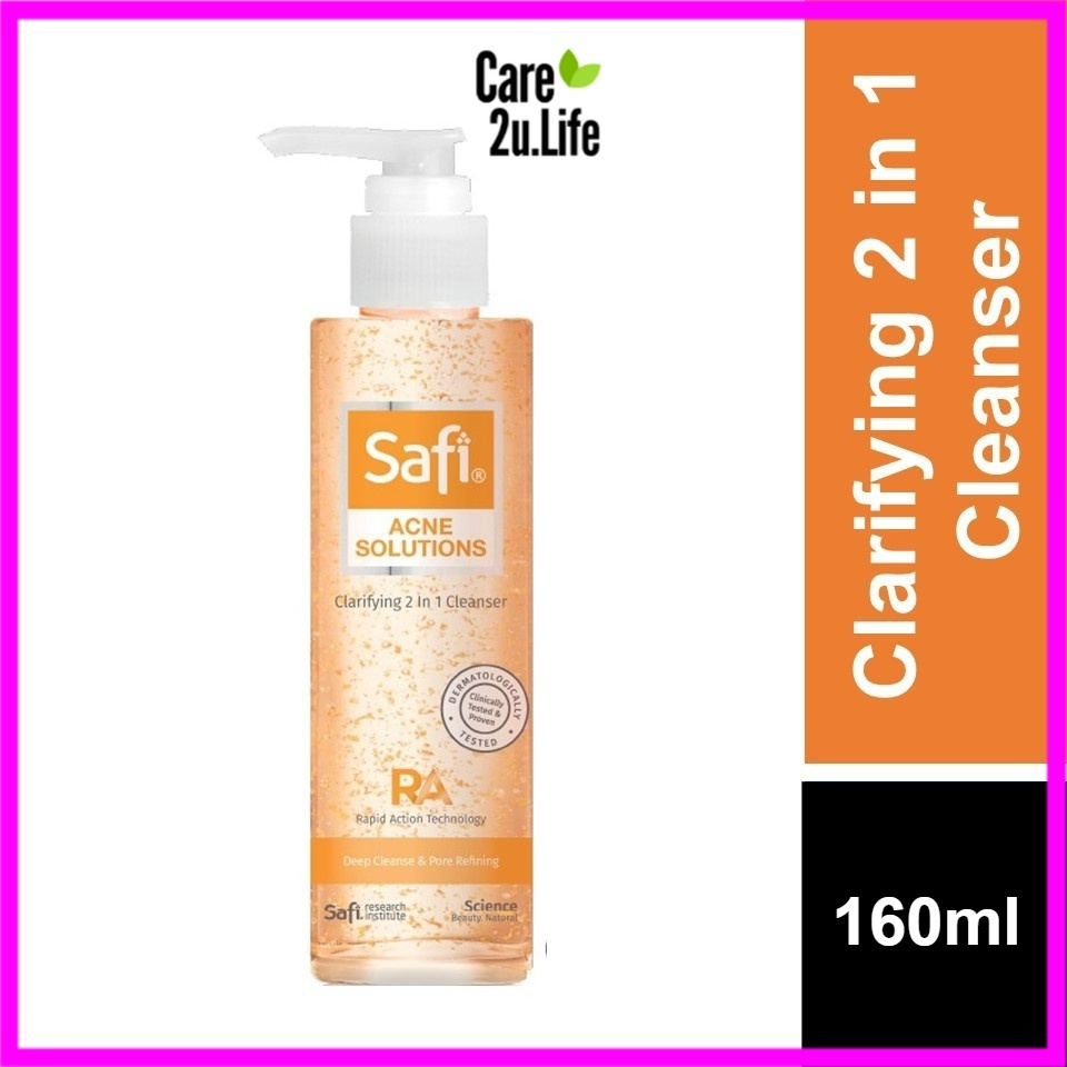 Safi Acne Solution 2 In 1 Cleanser 160g | Shopee Malaysia