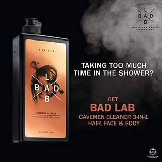 Bad Lab Caveman Cleaner 3-in-1 Hair, Face Body Cleaner - Anti Aging ...