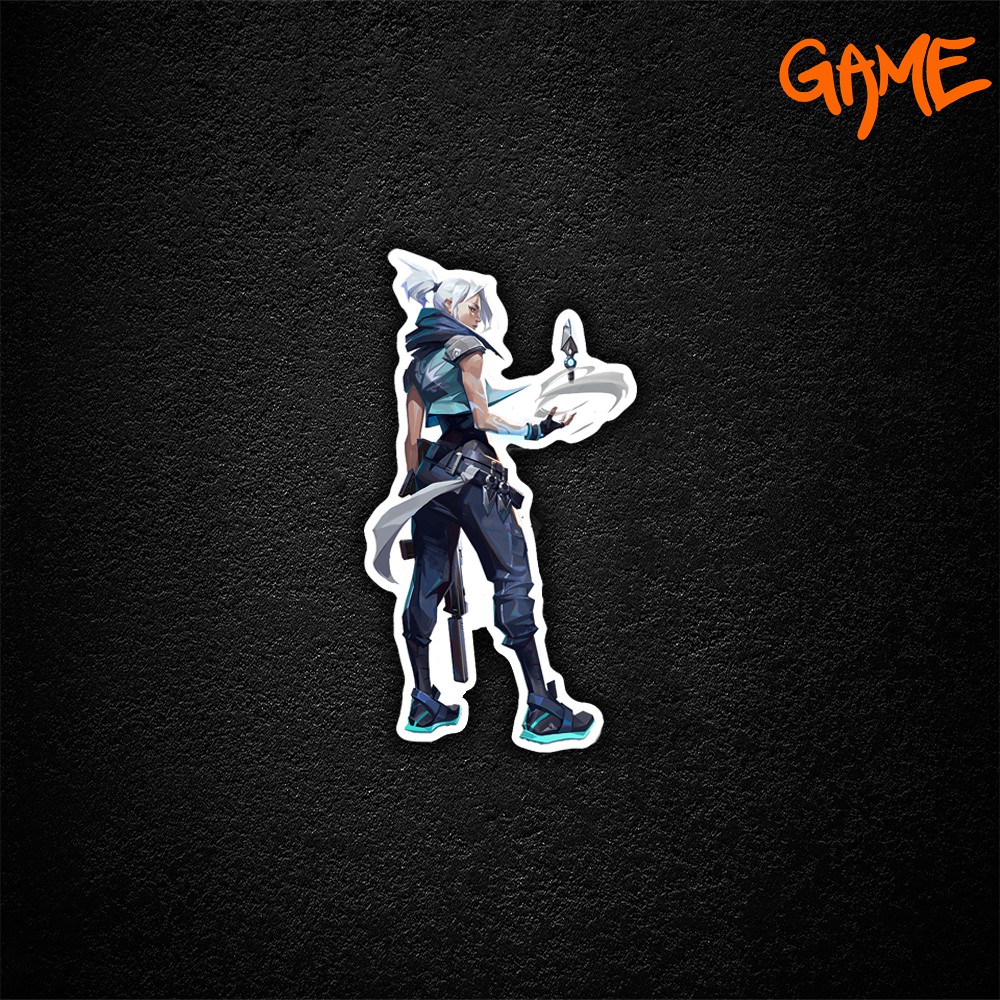 VALORANT - Jett - Premium Fan-made Sticker (GAME series) | Shopee Malaysia