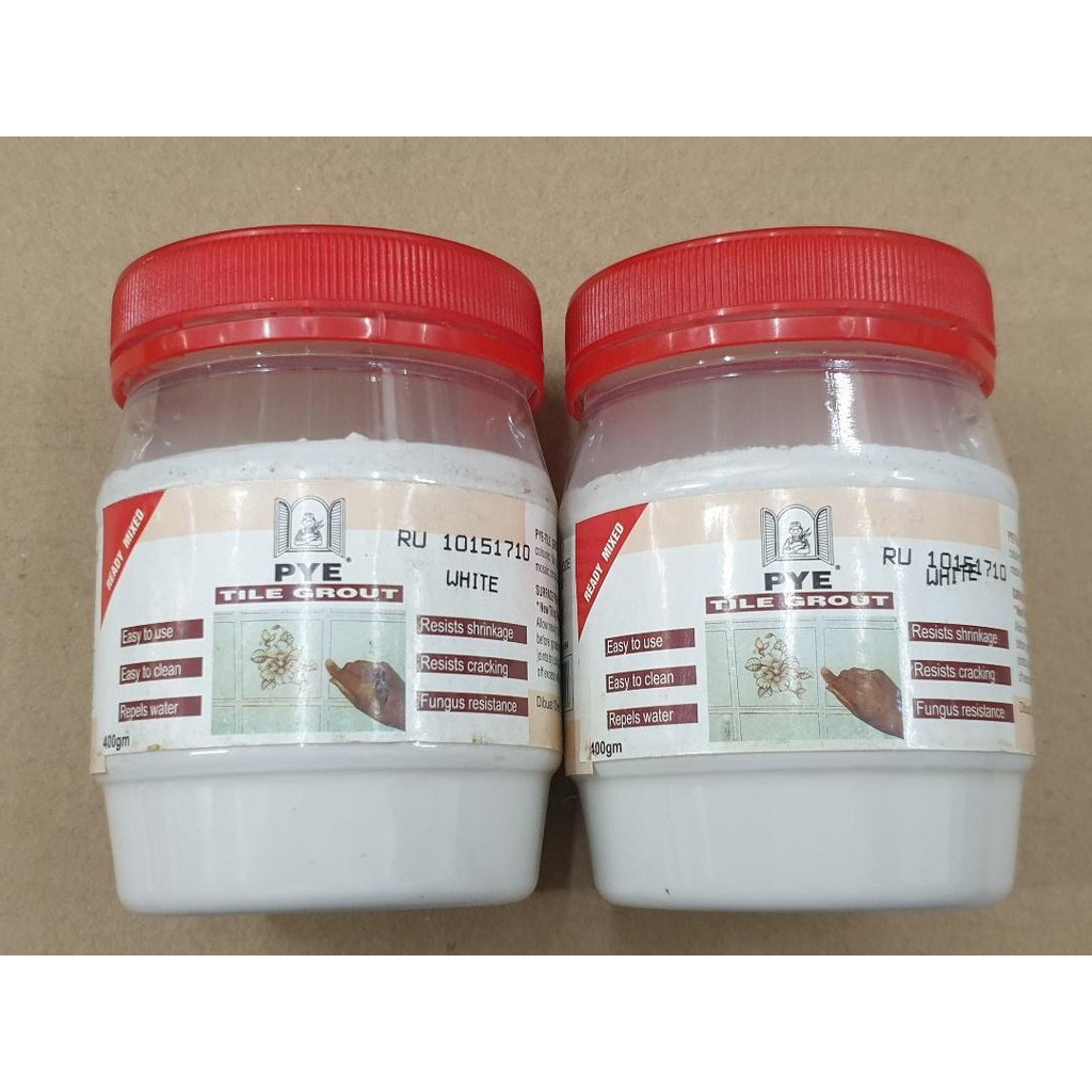 PYE Tile Grout Filler 750G White | Shopee Malaysia