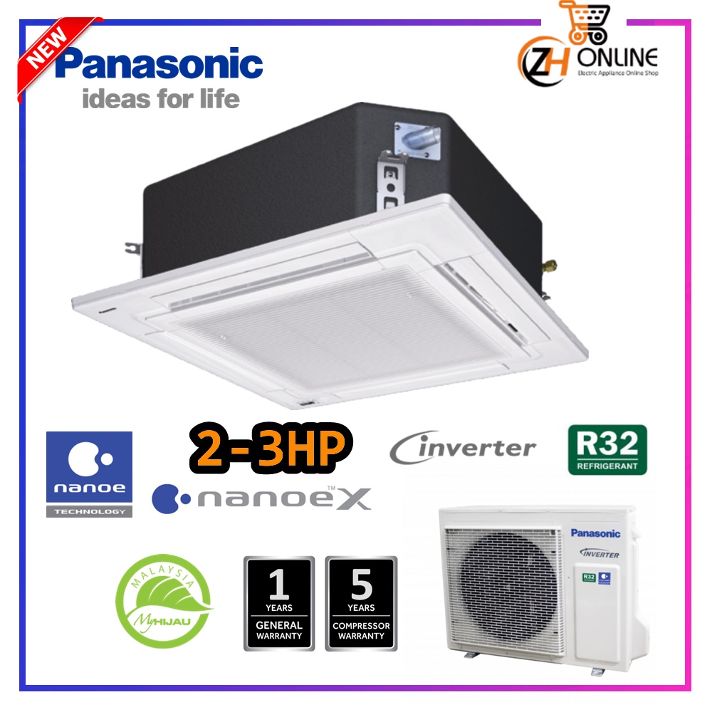 Panasonic Ceiling Cassette Air Conditioner | Shelly Lighting