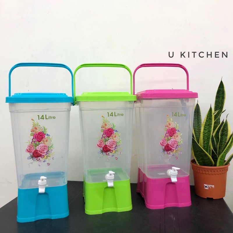 Elianware Flower Water Dispenser 24L / Bekas Air Minuman | Shopee Malaysia