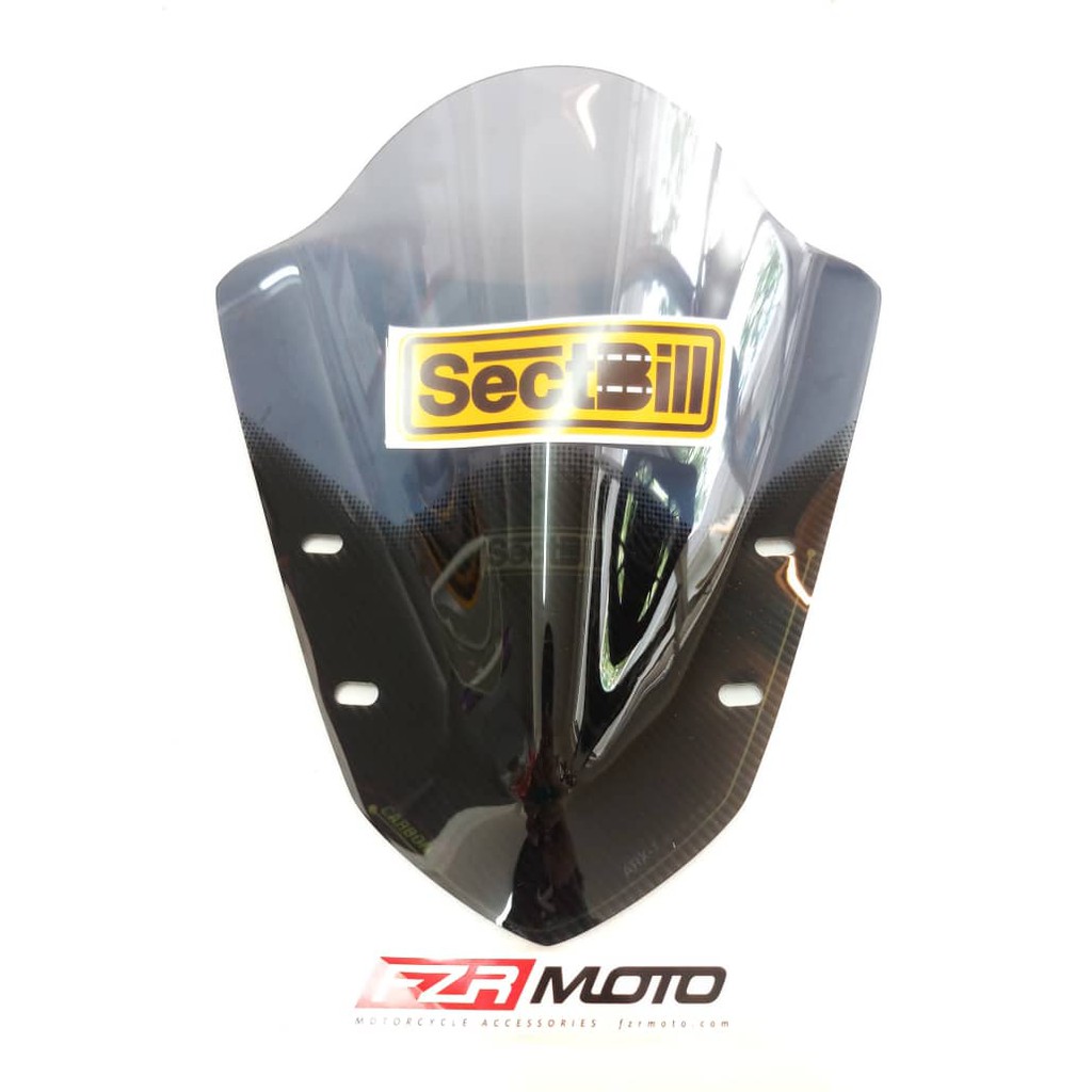 Sectbill Visor Windshield Yamaha NVX V1/ V2 / Aerox ( ORIGINAL) Smoke ...