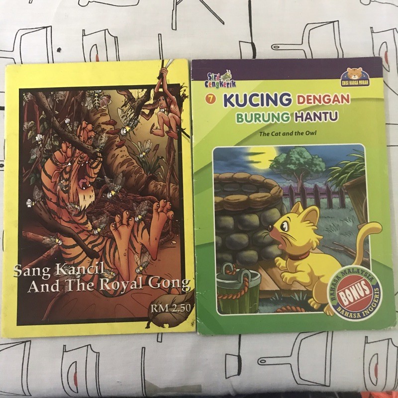 Preloved English Story Books For Kids Shopee Malaysia