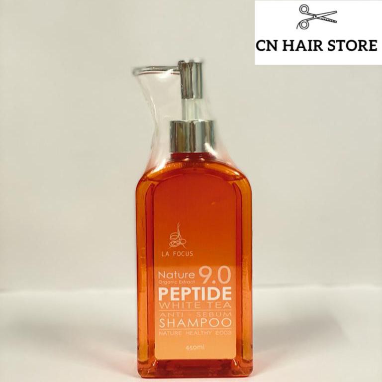 Natural Organic Peptide White Tea Anti-Sebum Shampoo 450ml (Made in ...