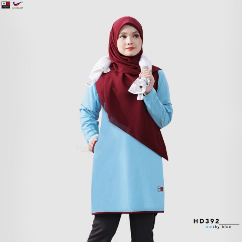 Basic 4.0 warna Sky Blue Humaira Design | Shopee Malaysia