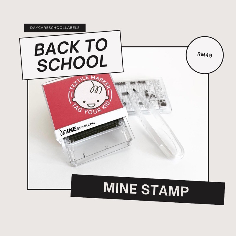 Textile Stamp (Mine stamp) | Shopee Malaysia
