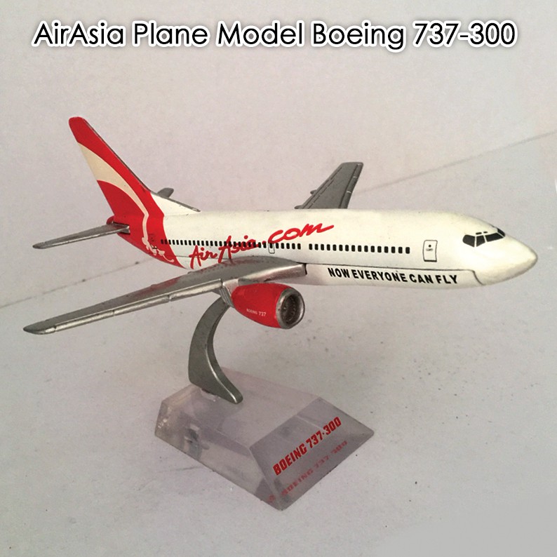 AirAsia Plane Model Boeing 737-300 (PreLoved) | Shopee Malaysia