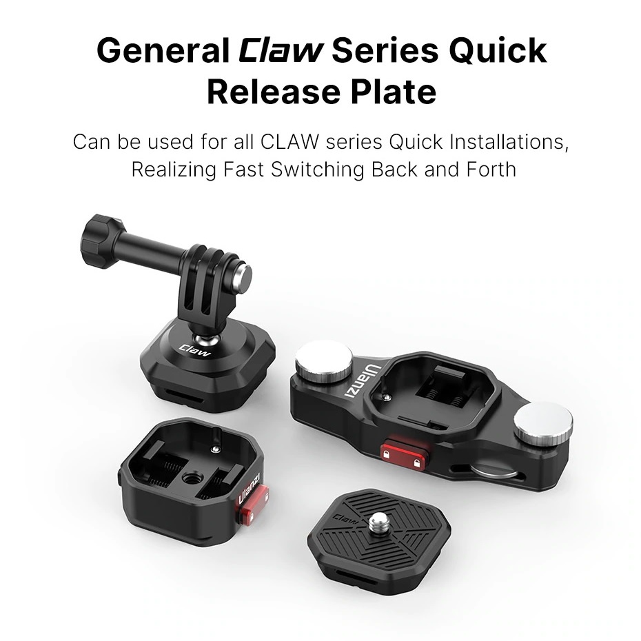 ULANZI Claw Arca Quick Release Plate Backpack Bag Shoulder Strap Clamp ...