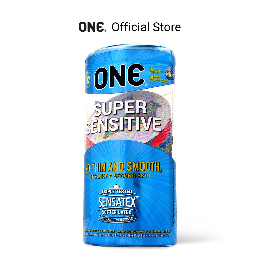 ONE Condoms Super Sensitive (12's) | Shopee Malaysia