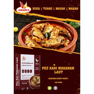 RASSASY PRODUCT PES KARI MAKANAN LAUT / FISH CURRY PASTE | Shopee Malaysia
