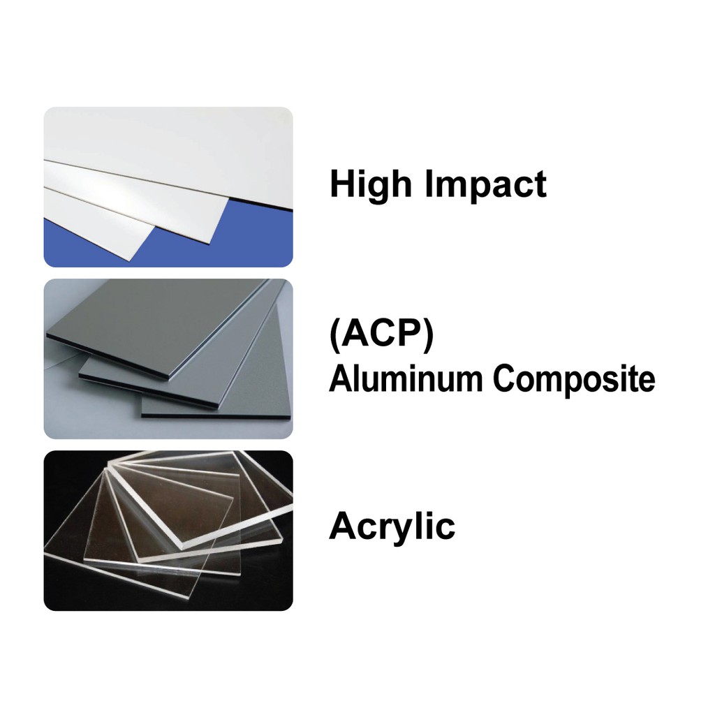 Special size - Acrylic / ACP Aluminum Composite / High impact Sheet ...