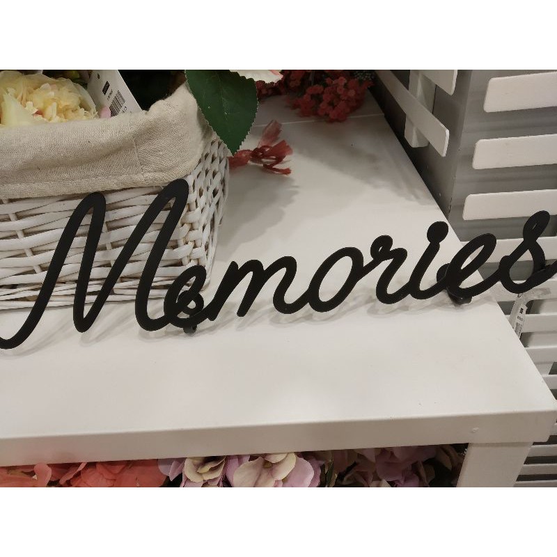 Memories Wording Frame Kaison(40cm) | Shopee Malaysia