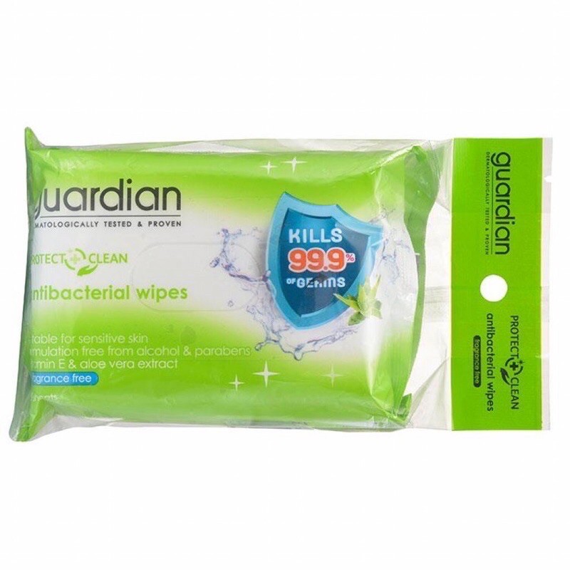 Guardian Antibacterial Wet Wipes wet tissue | Shopee Malaysia