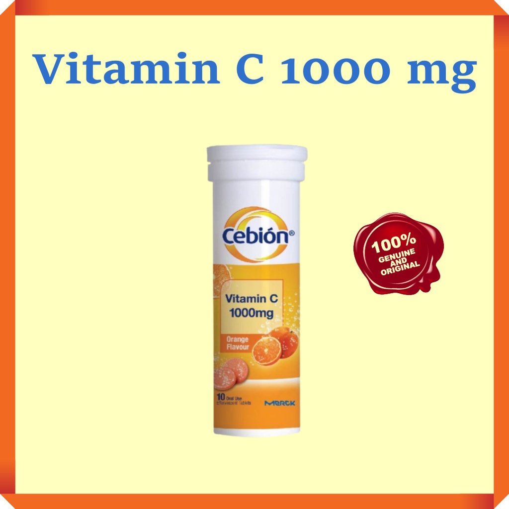 CEBION VITAMIN C 1000 MG EFFERVESCENE | Shopee Malaysia