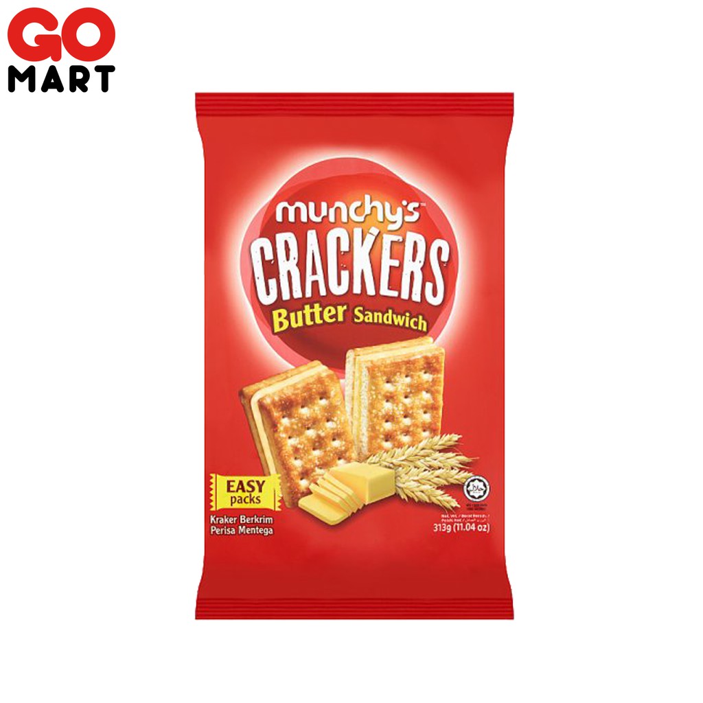 MUNCHY'S Cracker Sandwich Butter Cream (270g) | Shopee Malaysia
