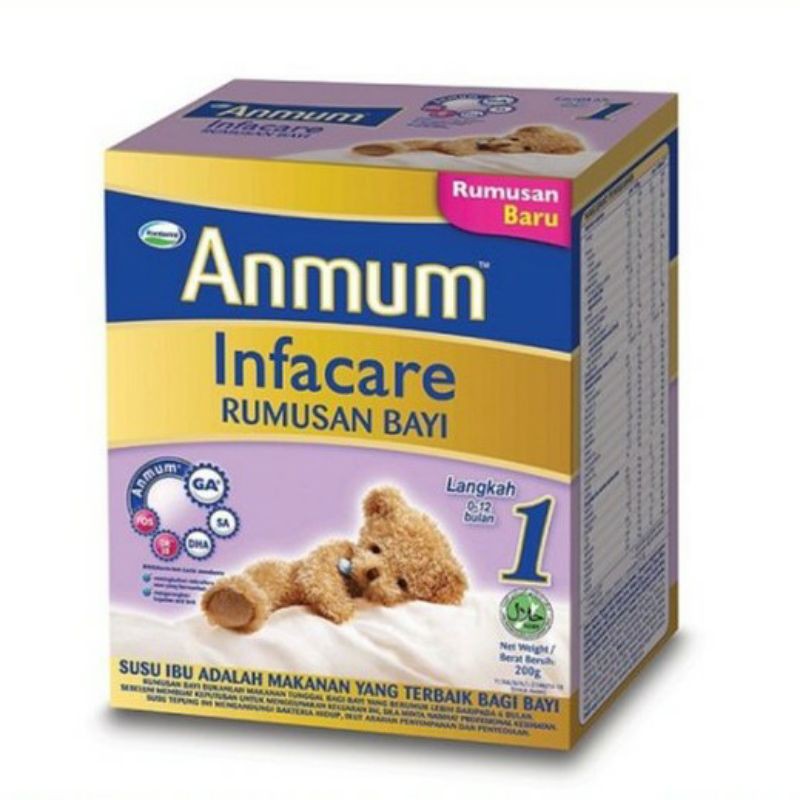 Susu Anmum Infacare Rumusan Bayi 200g (Exp 21/6/2023) | Shopee Malaysia