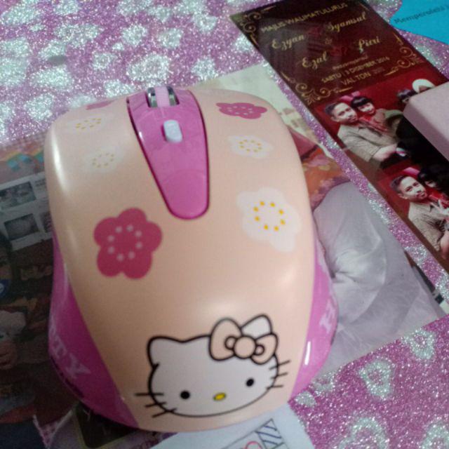 CHYI Cute Hello Kitty Wireless Mouse Computer Mouse Mini Gift Mause ...