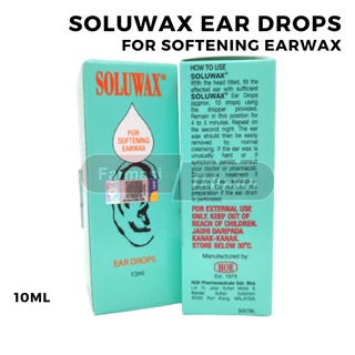 Soluwax Ear Drops 10ML | Shopee Malaysia