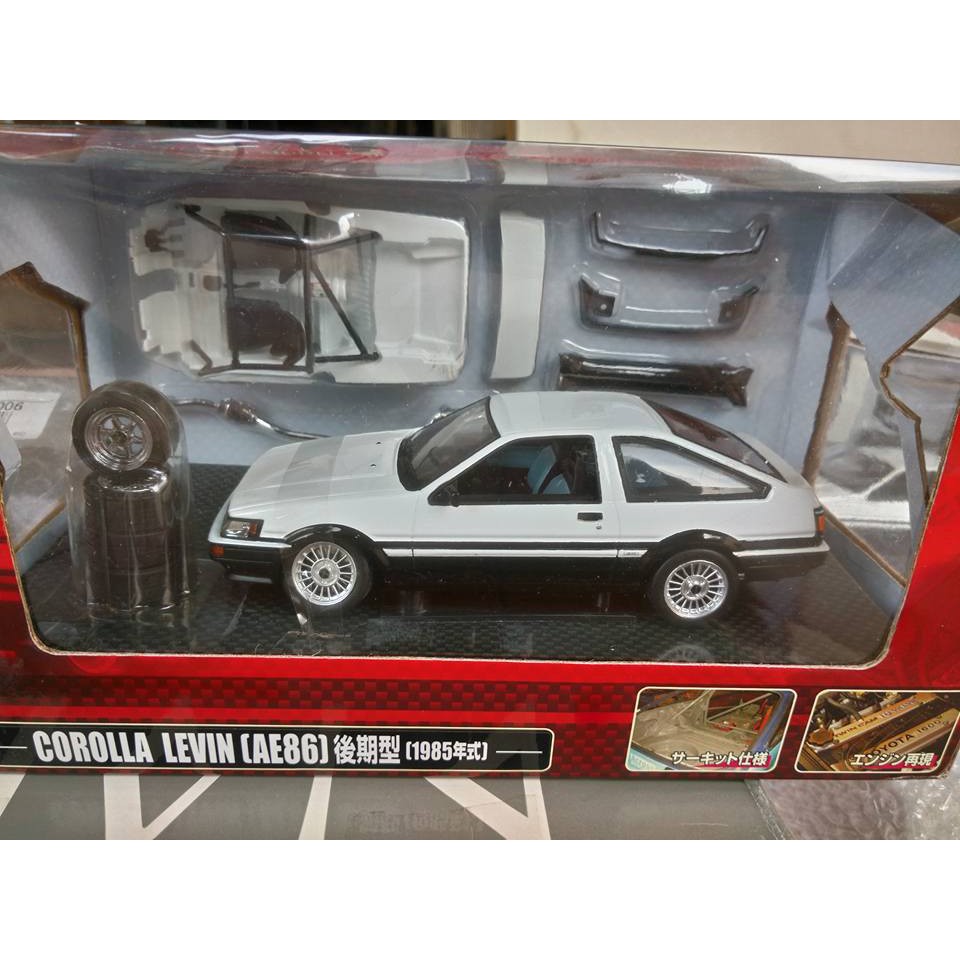 1-24 Dism Toyota Ae86 Corolla Levin Kouki Model Model Car | Shopee Malaysia
