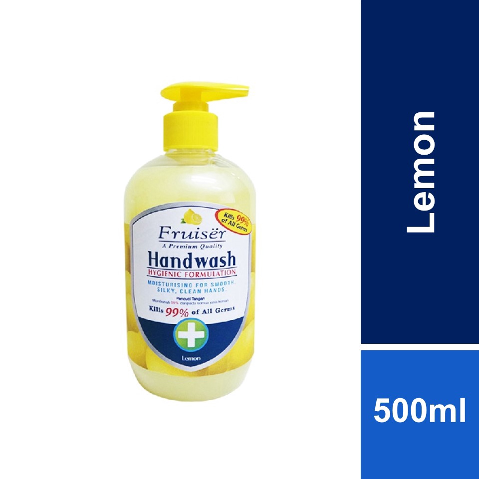 Fruiser Hand Wash Single Pack - Lemon 500ml | Shopee Malaysia