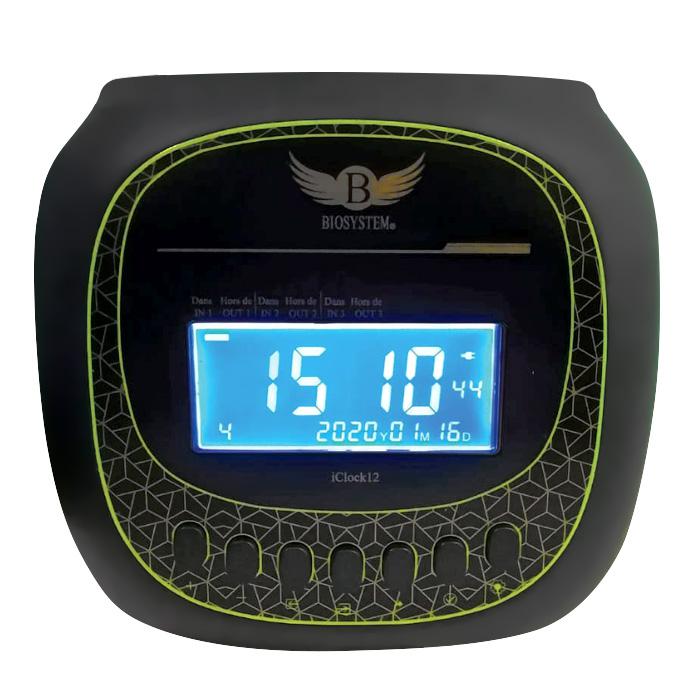 Biosystem iClock 12 time recorder punch card machine(2 years warranty ...