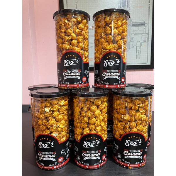 READY STOCK Popcorn Eng's Caramel Fully Coated Caramel Muslim Product ...