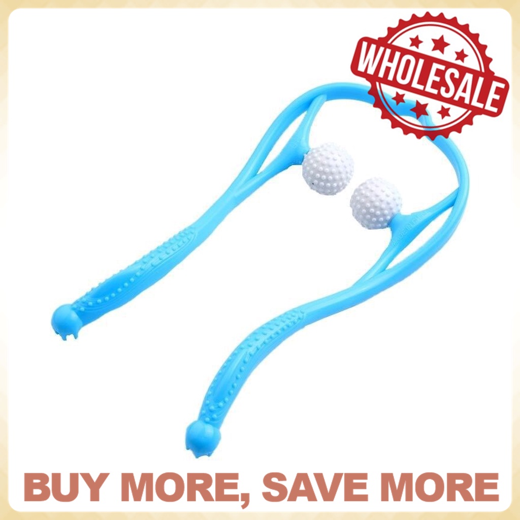 [ReadyStock] Dual Head Trigger Point Massager Back Neck Shoulder Muscle ...