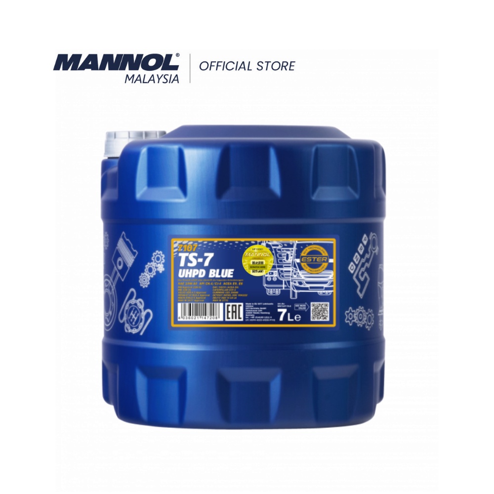 Mannol TS-7 UHPD Blue 10W40 (7L) MN7107 | Shopee Malaysia
