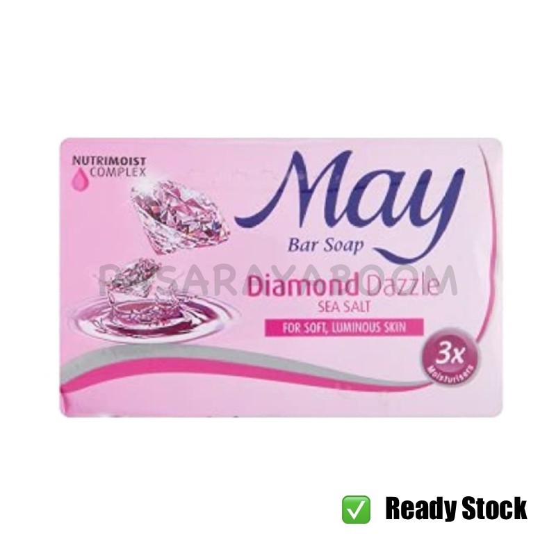 MAY Bar Soap Diamond Dazzle (3's) | Shopee Malaysia