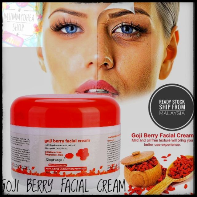 MD SHOP Goji Berry Facial Cream Murah Krim Muka Goji Berry | Shopee ...