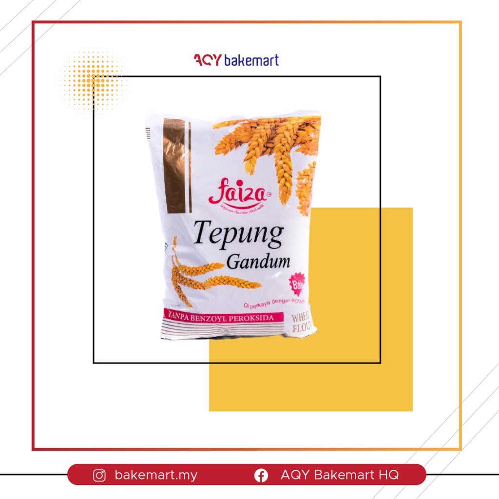 TEPUNG GANDUM FAIZA 1KG | Shopee Malaysia