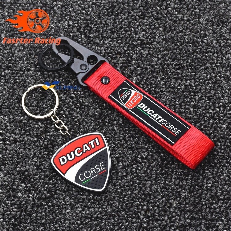 XUMING Ducati Keychain Street Fighter 848 899 696 796 1198 Monster 1200 ...