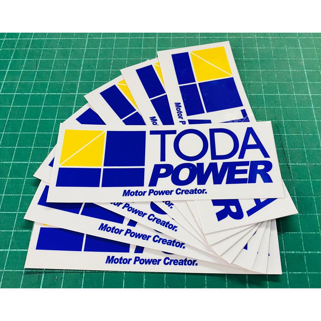 TODA Power Sticker - Ready Stock! | Shopee Malaysia