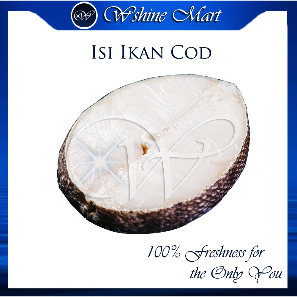 [Premium Grade] Cod Fish Steak Cut / Isi Ikan Cod Cod Fish Fillet ...