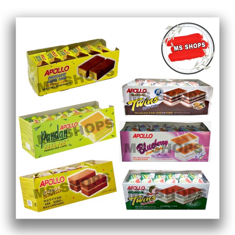 Apollo Cake (1 Box x 24pcs) | Shopee Malaysia