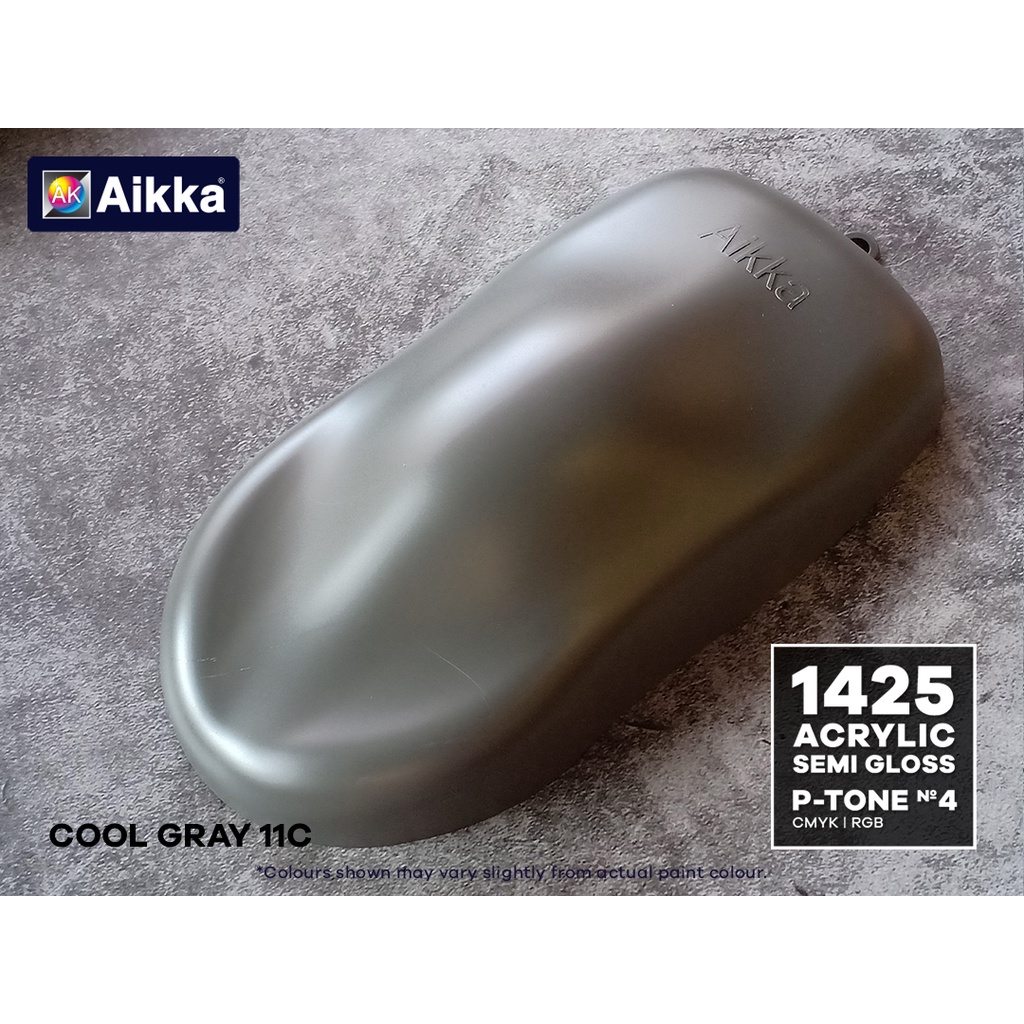 AIKKA Paint PANTONE Colour Cool Gray 11C / 1425 ACRYLIC SEMI GLOSS ...