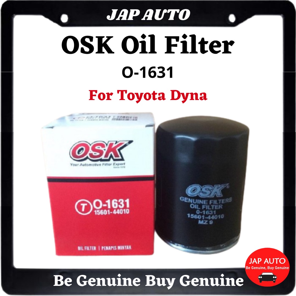 OSK Toyota Dyna Oil Filter - (O-1631) | Shopee Malaysia