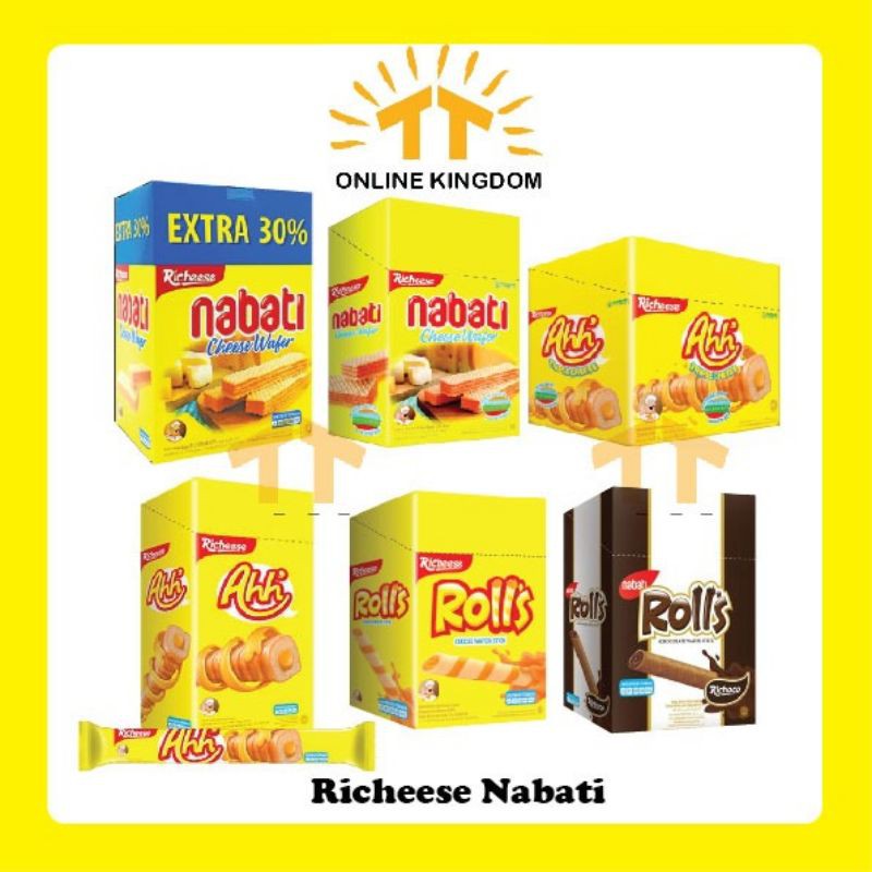 Richeese Nabati Wafer / Rolls (Assorted) | Shopee Malaysia