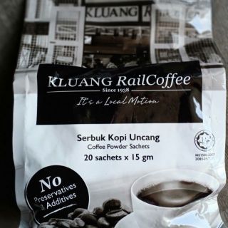 KOPI UNCANG ORIGINAL KLUANG RAILCOFFEE 20SACHET | Shopee Malaysia