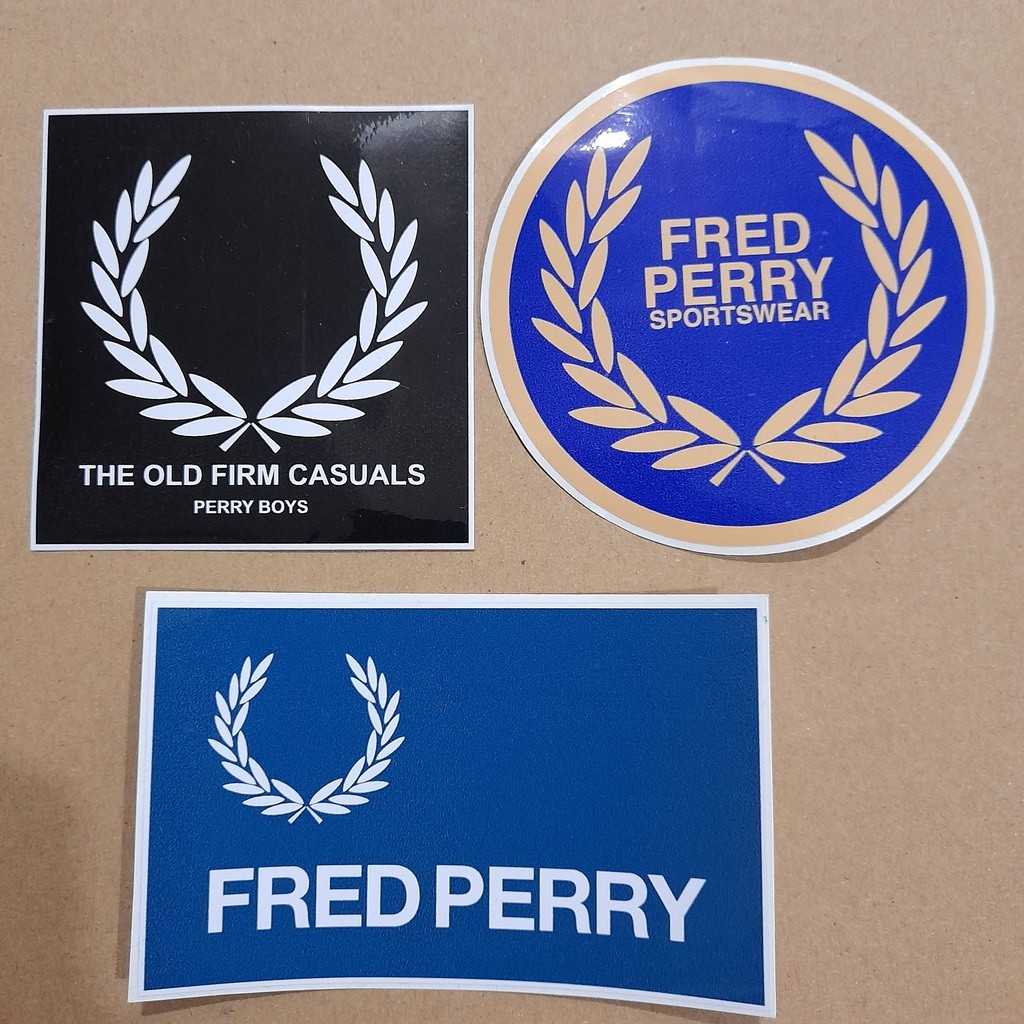 Fred Perry Sticker Kereta Waterproof Sticker Motor | Shopee Malaysia